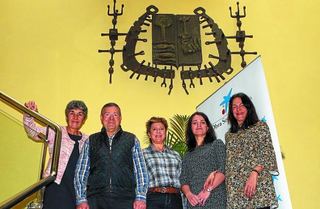 'Legazpi amigable' recibe una donación de 2.500 euros de la Obra Social ...